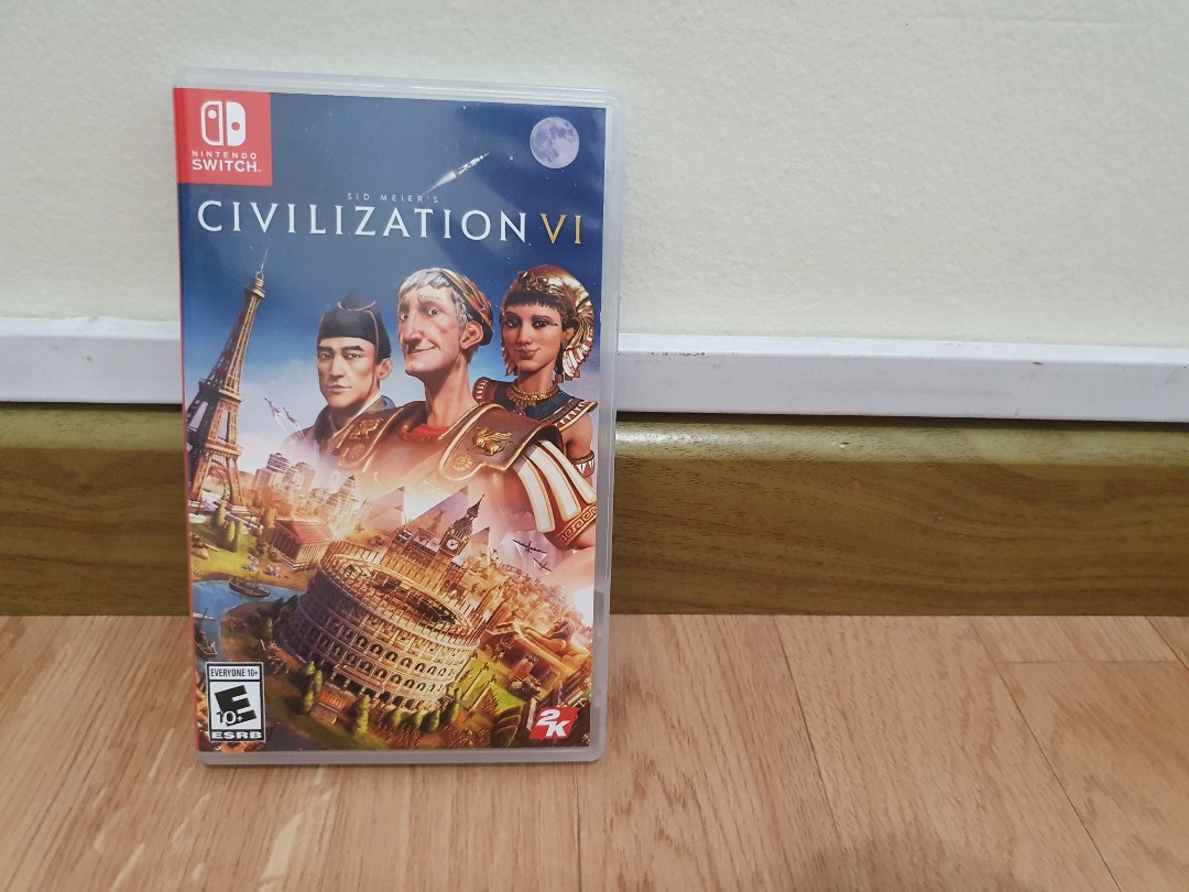 Civilization VI switch game physical, Video Gaming, Video Games ...