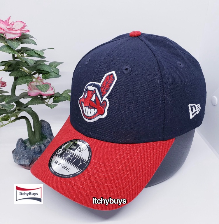 Cleveland Indians (Chief Wahoo) Regular Frame 2Tone Velcro by New Era ...