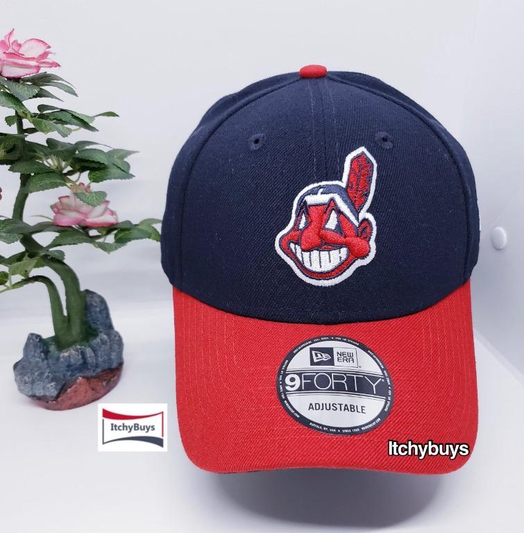 Cleveland Indians (Chief Wahoo) Regular Frame 2Tone Velcro by New Era ...