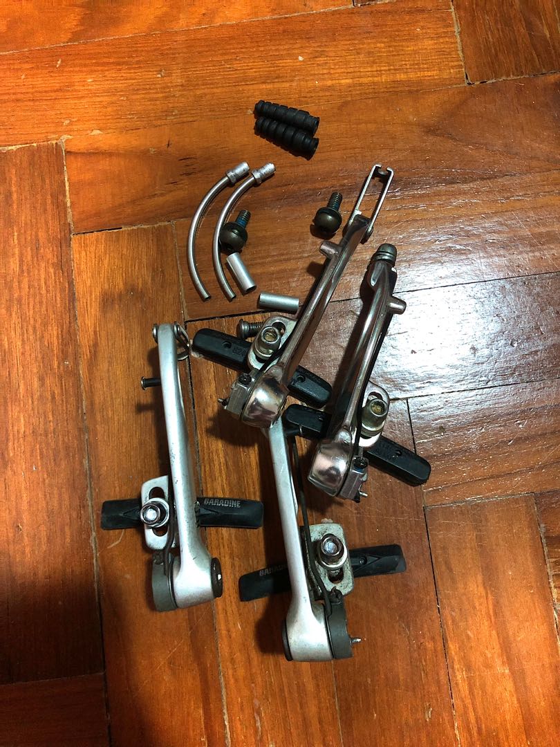 Complete set V brake Shimano and Tektro, Sports Equipment, Bicycles ...