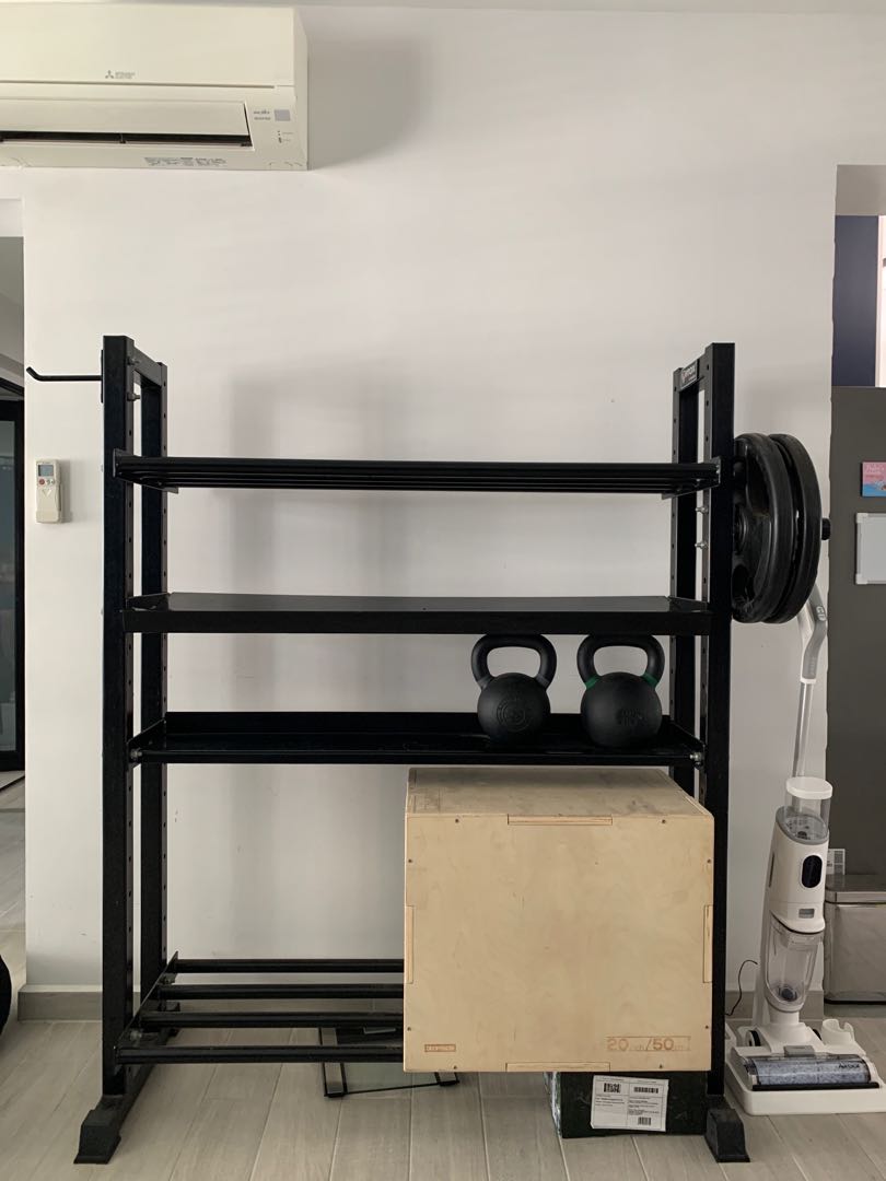 Custom Rack & Shelf, Sports Equipment, Exercise & Fitness, Weights ...