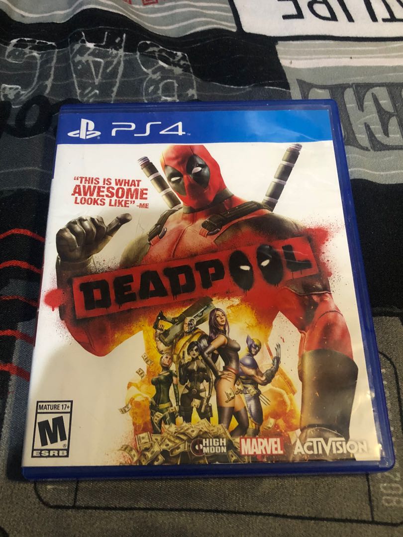 Deadpool Ps4, Video Gaming, Video Games, PlayStation on Carousell