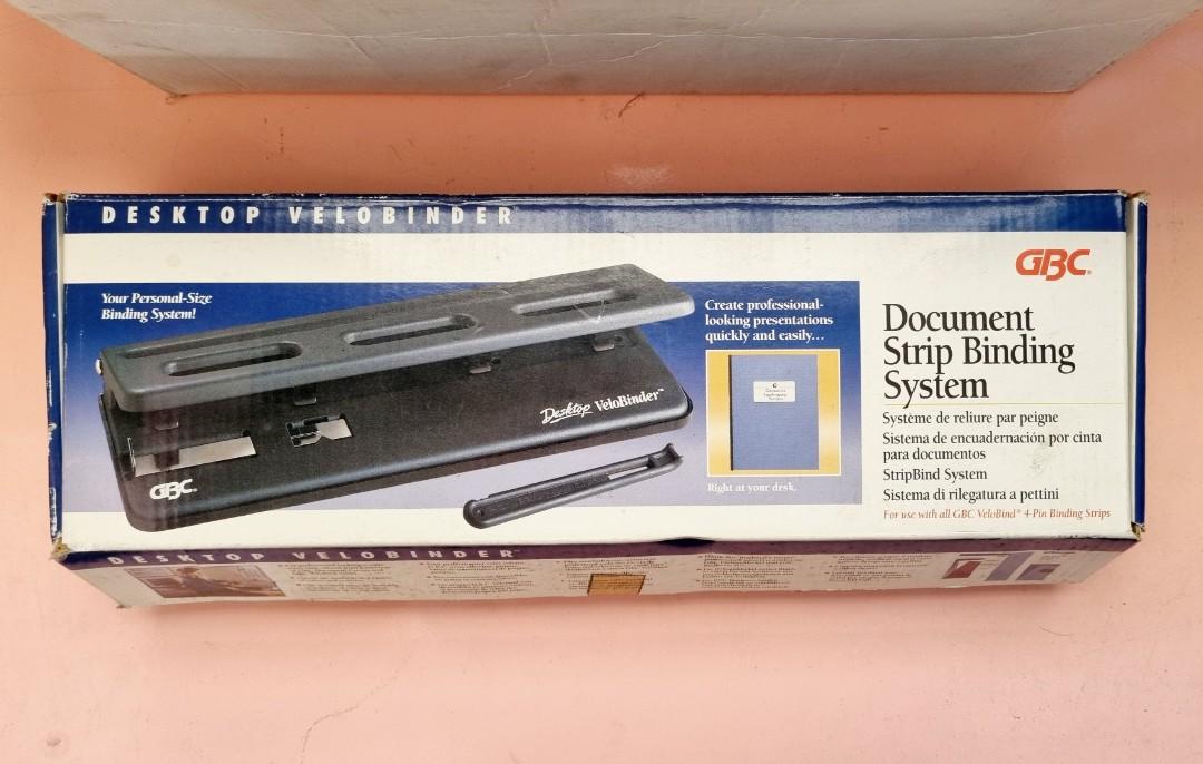 Document Strip Binding Binder System, Hobbies & Toys, Stationery ...