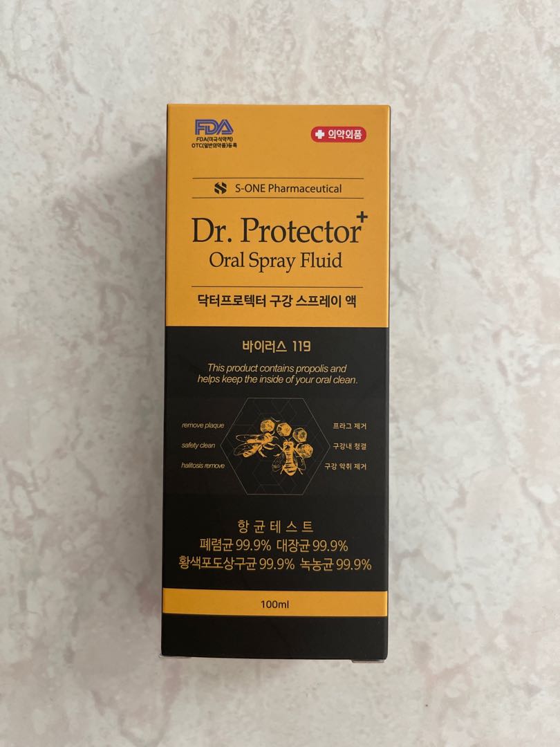 Dr Protector Oray Spray Fluid, Beauty & Personal Care, Oral Care on ...
