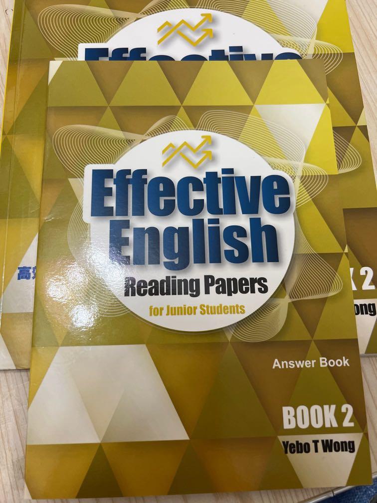 中學英文補充練習Effective English reading papers (for junior students)book 2 ...