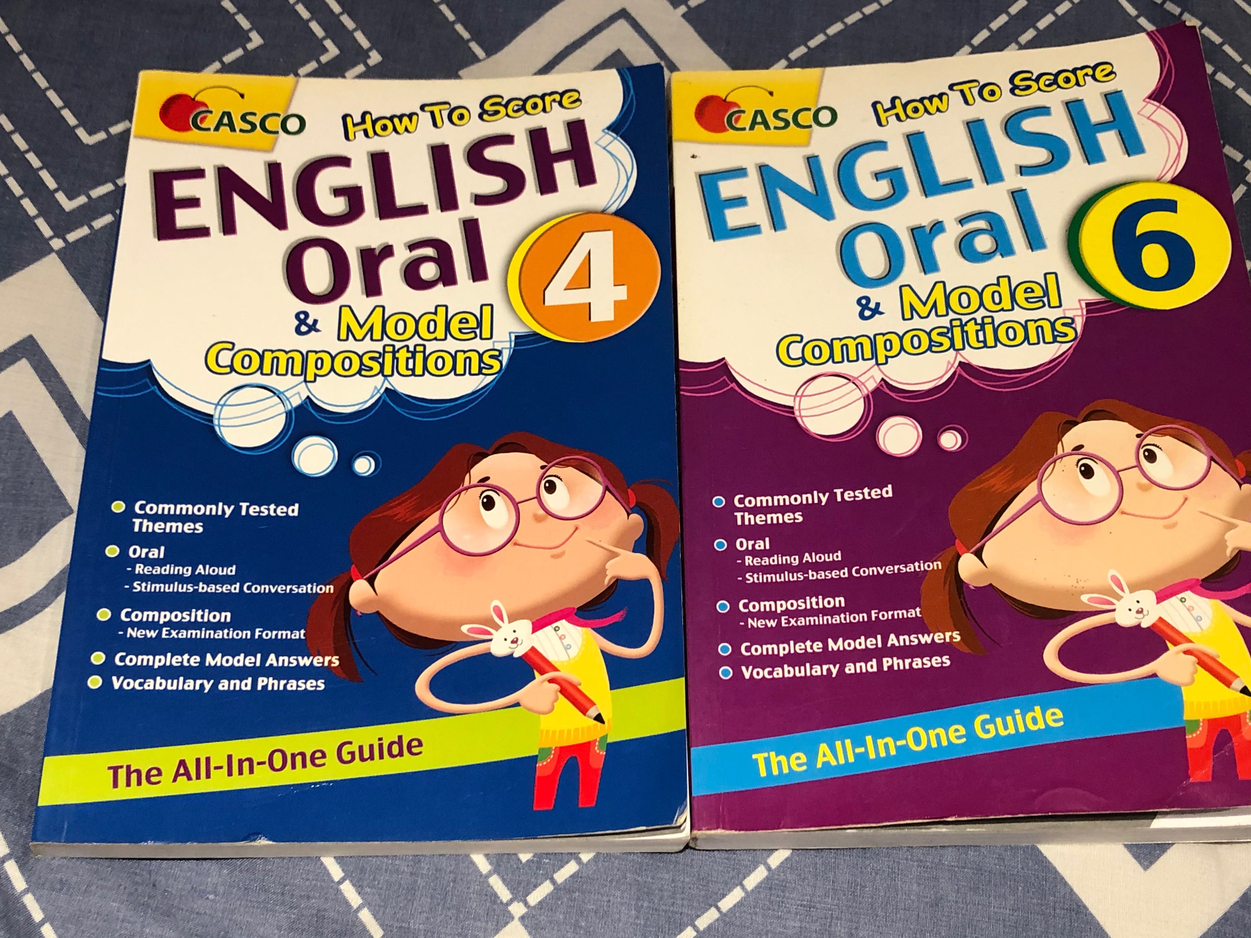P4 & P6 English oral & Compo book, Hobbies & Toys, Books & Magazines ...