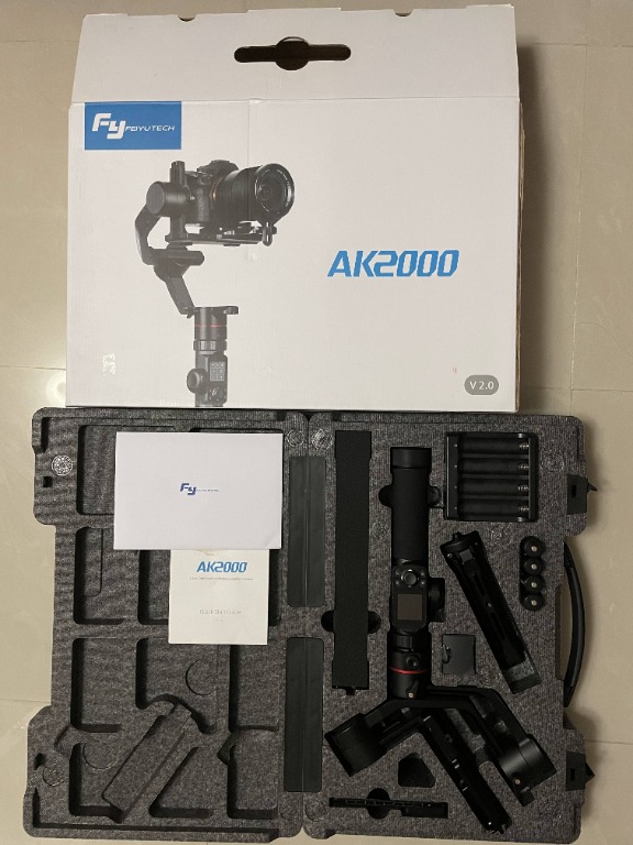 Feiyu Tech 飛宇 AK2000 相機 穩定器 Stabilizer, 攝影器材, 攝影配件, 穩定器 - Carousell