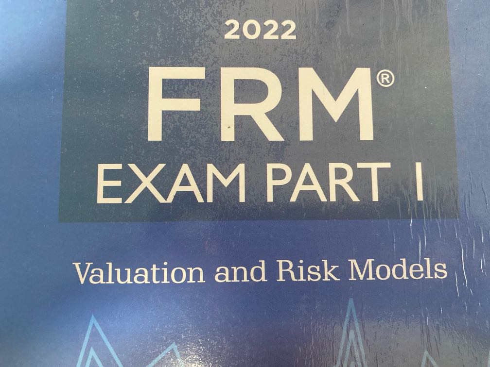 FRM part 1 exam book 2022, Everything Else on Carousell
