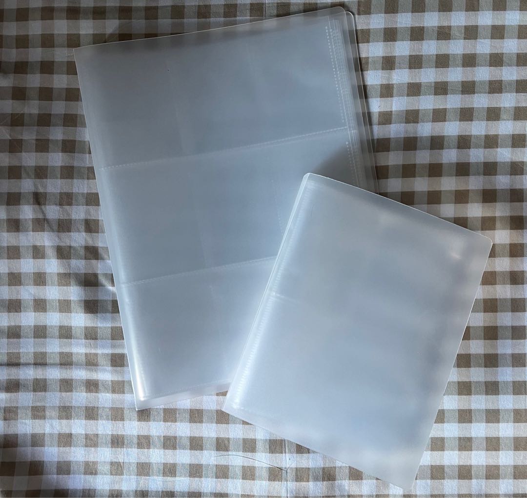 Frosted Binder / Generic Binder Sleeves, Hobbies & Toys, Stationary ...