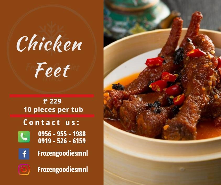 Frozen Dim sum Chicken Feet, Food & Drinks, Chilled & Frozen Food on ...