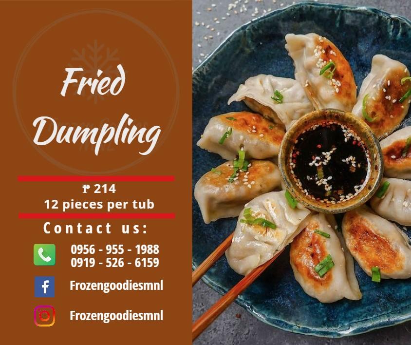 Frozen Dim sum Fried Dumpling, Food & Drinks, Chilled & Frozen Food on ...