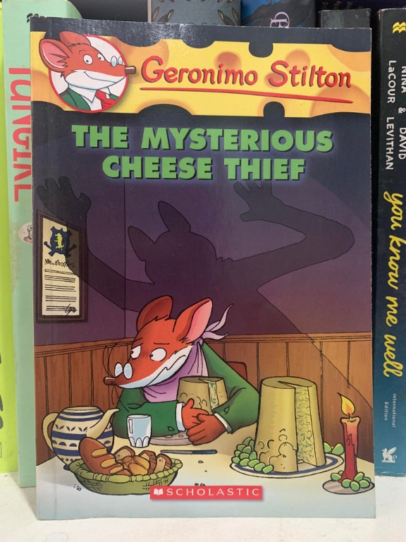 Geronimo Stilton #31: The Mysterious Cheese Thief, Hobbies & Toys ...