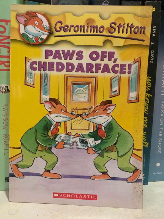Geronimo Stilton #6: Paws Off, Cheddarface!, Hobbies & Toys, Books ...