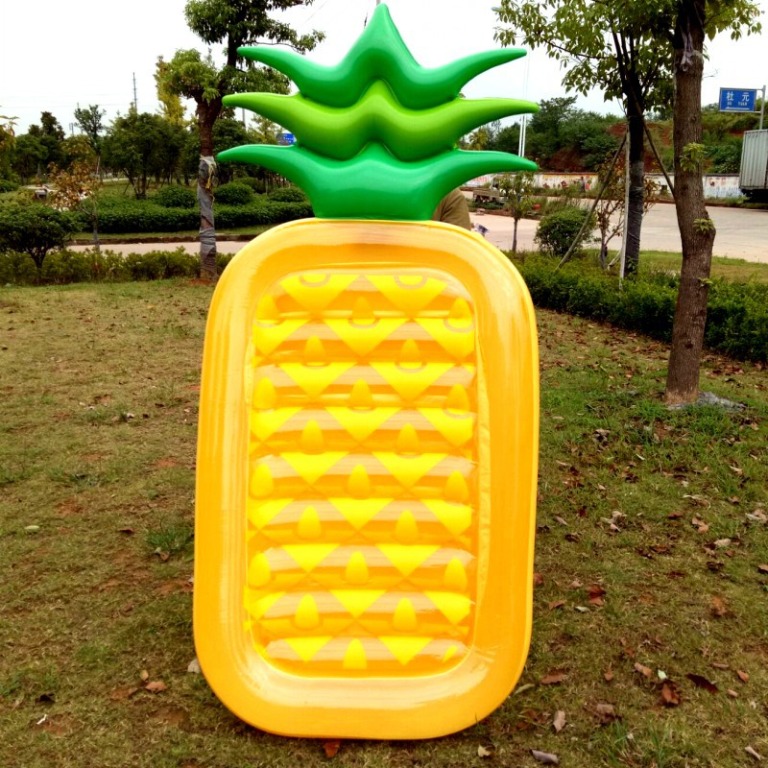 Giant floatie beach pineapple inflatable float swimming pool party ...