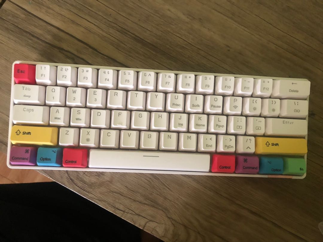 Gigaware STK61 Wireless Mechanical Keyboard, Computers & Tech, Parts & Accessories, Computer ...