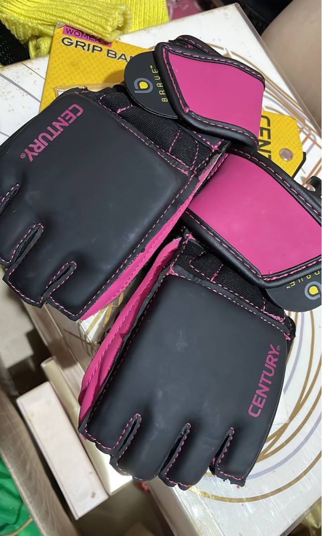 Grip bar gloves, Sports Equipment, Exercise & Fitness, Weights ...