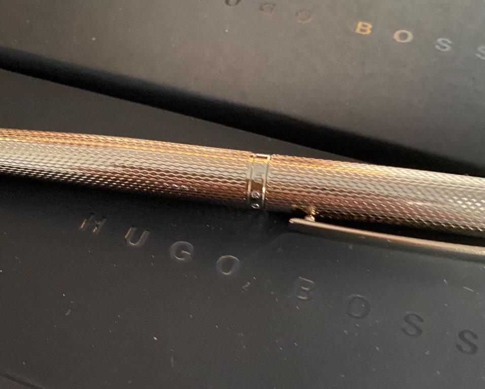 Hugo Boss Pen. See pics, Luxury, Accessories on Carousell