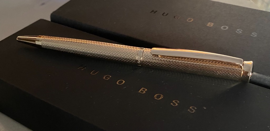 Hugo Boss Pen. See pics, Luxury, Accessories on Carousell