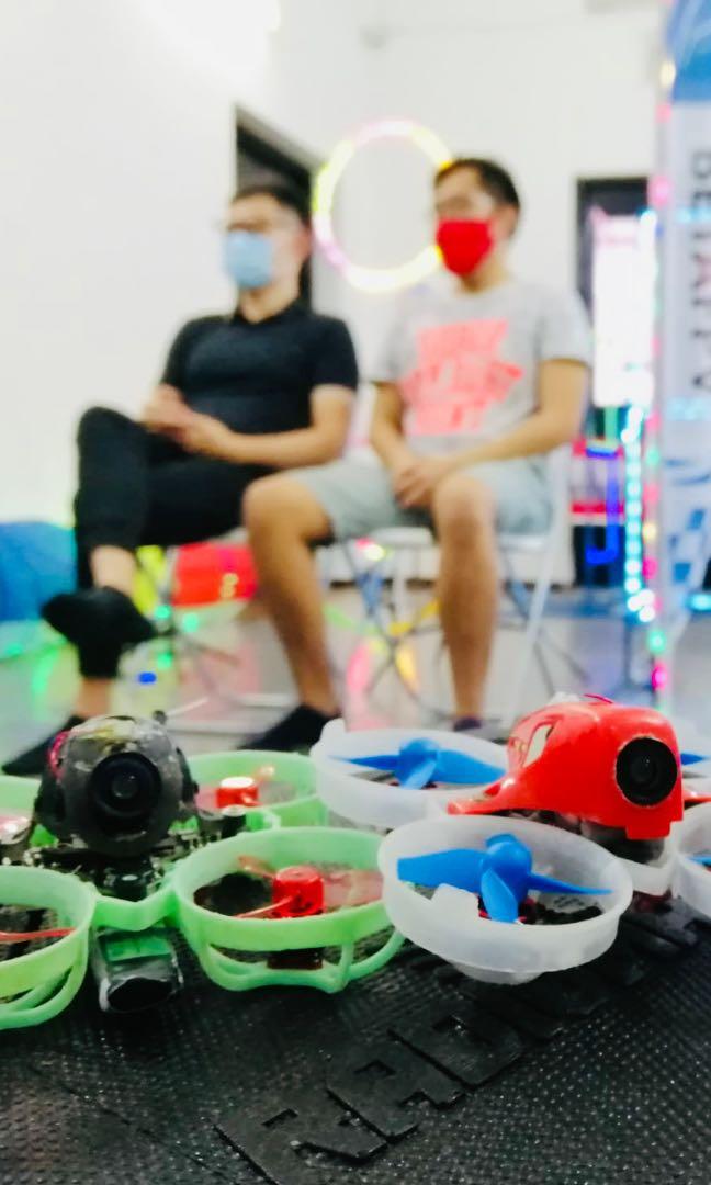 Indoor FPV Drone Racing Arena, Photography, Drones on Carousell