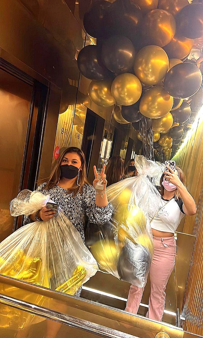 Inflated Helium Balloons Package & Delivery!!, Hobbies & Toys ...