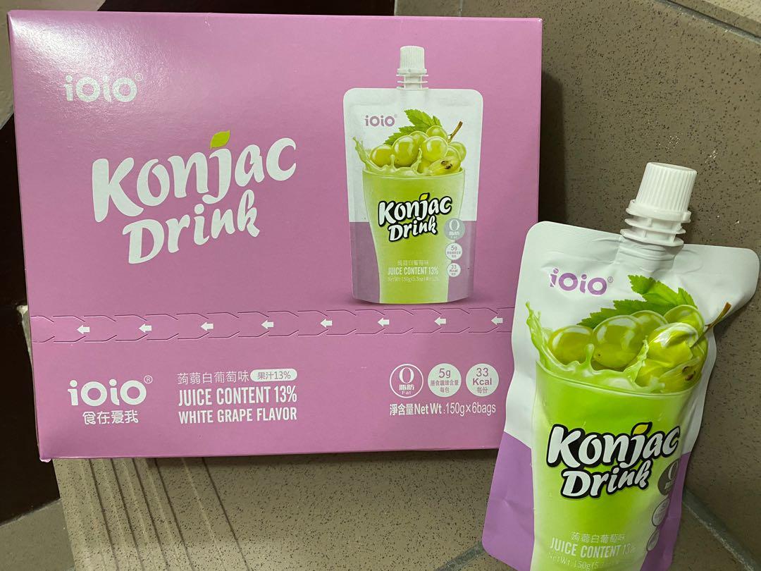 ioio 超口感蒟蒻 白葡萄 百香果 蘋果 150g, 食物和飲料, 罐裝食品&即食食品在旋轉拍賣