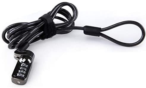 Jasit Stainless Steel 2m Long Laptop Cable Lock 4 Digit Password Dail ...