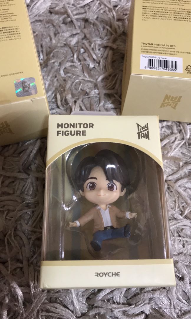 Jungkook TinyTan monitor figure, Hobbies & Toys, Memorabilia & Collectibles, K-Wave on Carousell