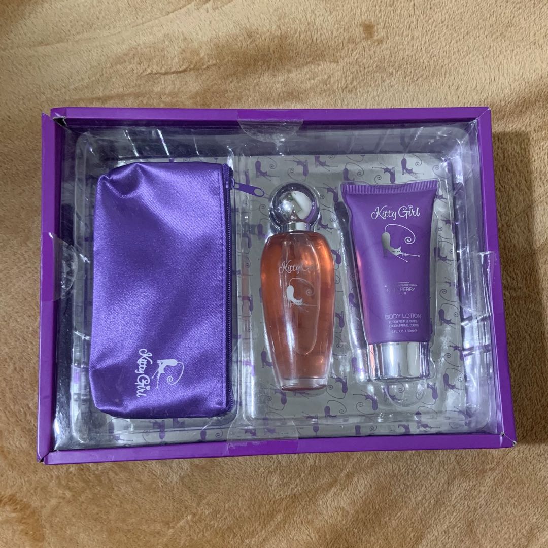 Katy Perry 3 Piece Kitty Girl Fragrance Set, Beauty & Personal Care ...