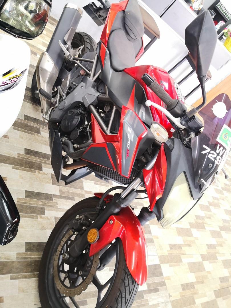 KAWASAKI BR250-E [2015] on the road, Motorbikes on Carousell