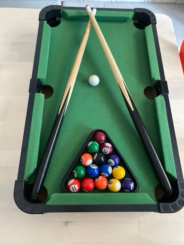 Kids Pool table set, Hobbies & Toys, Toys & Games on Carousell