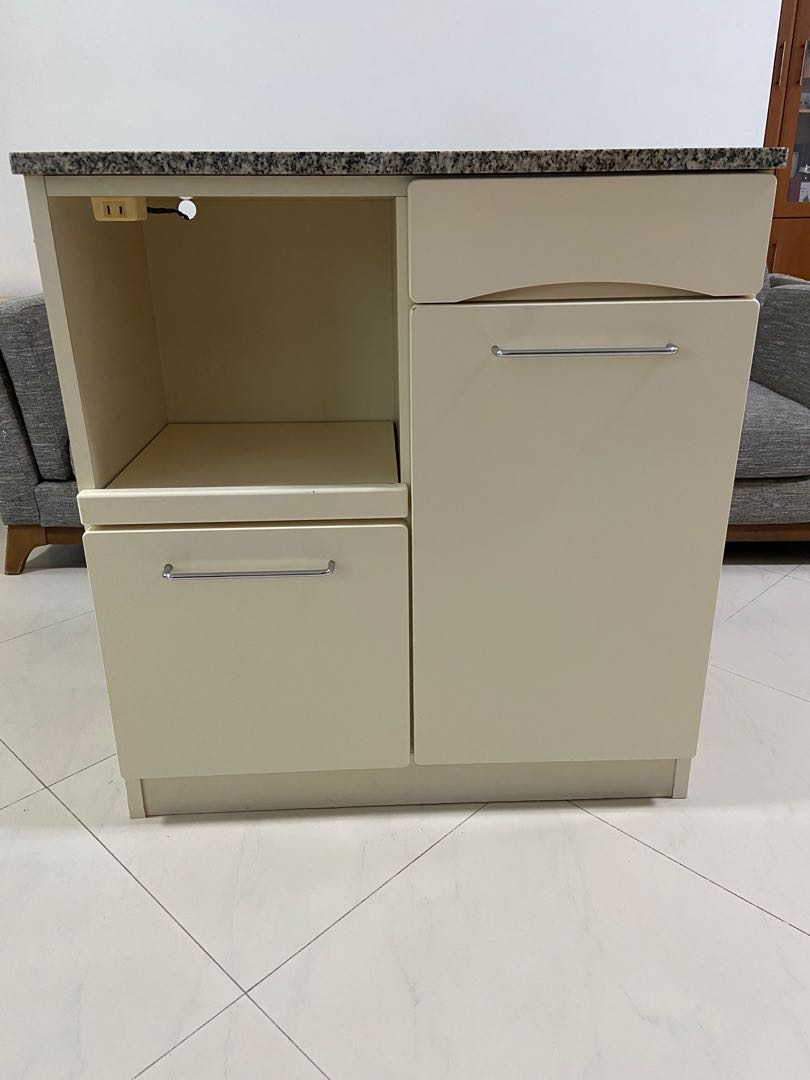 Kitchen Cabinet Granite top, Furniture & Home Living, Furniture ...