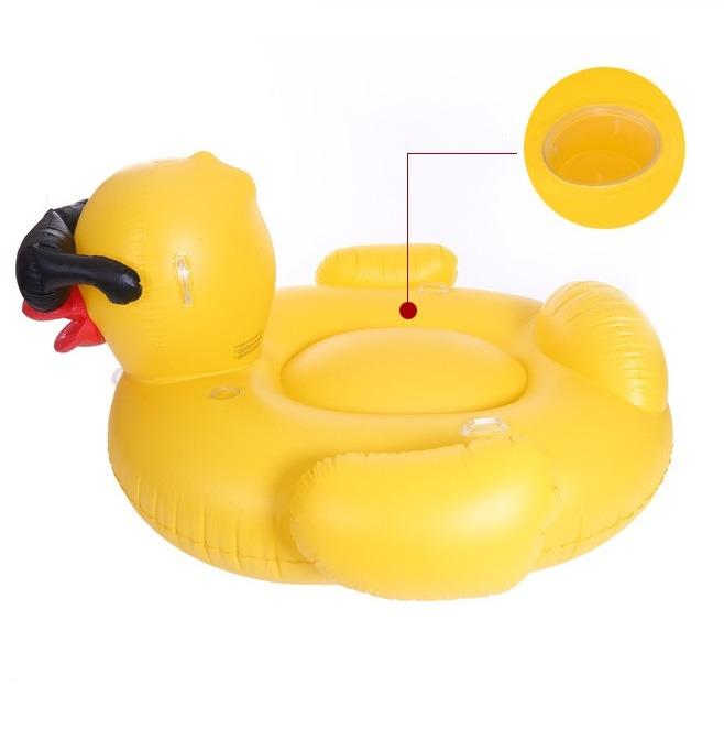 Large floatie beach duckie inflatable float swimming pool party duck ...