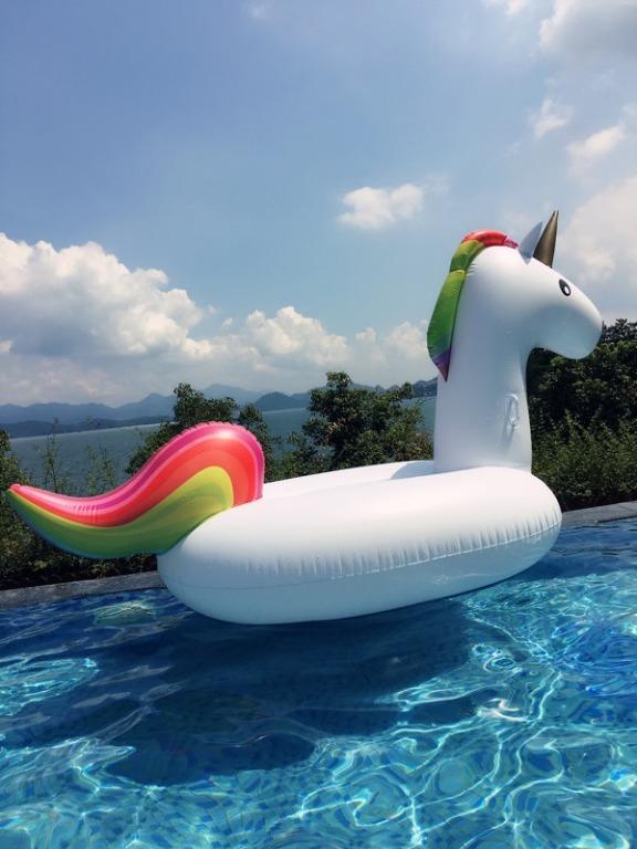 Large floatie beach unicorn inflatable float swimming pool party floats ... Large floatie beach unicorn inflatable float swimming pool party floats ...