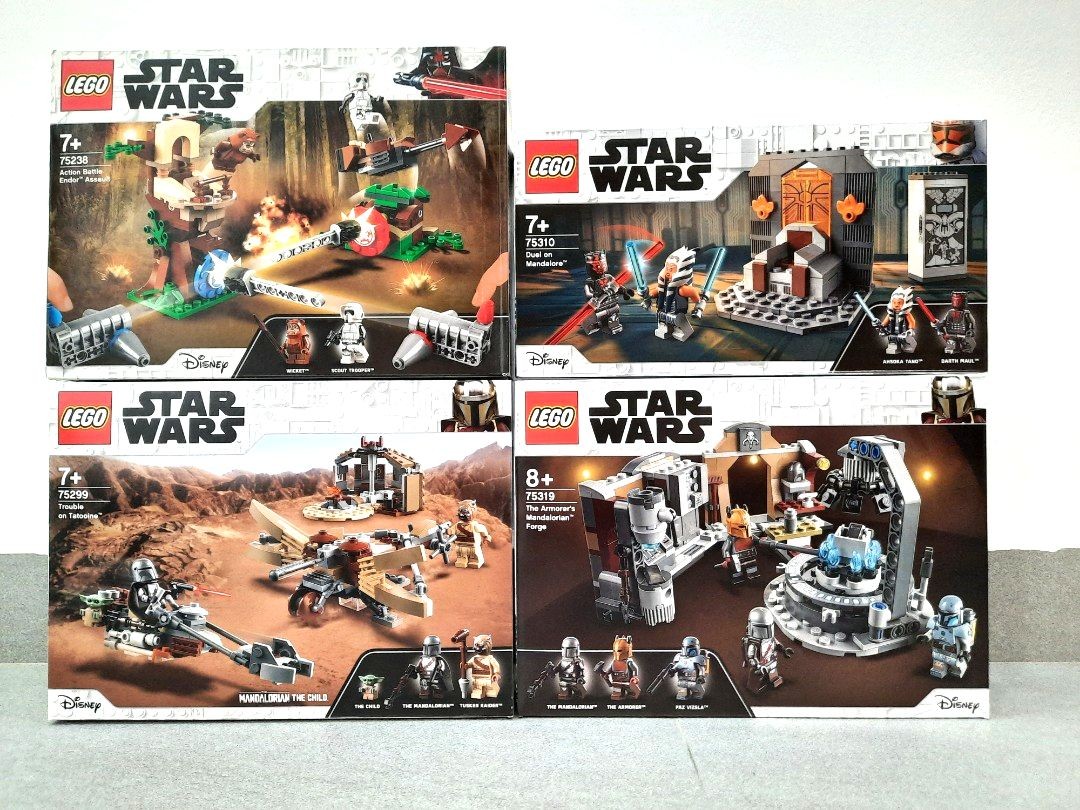 LEGO STAR WARS 75238 75299 75310 75319 Action Battle Endor Assault ...