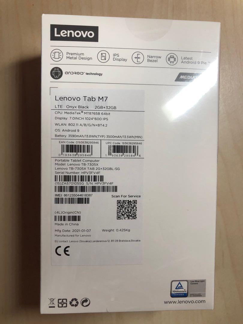 Lenovo M7 Tablet, Mobile Phones & Gadgets, Tablets, Android on Carousell