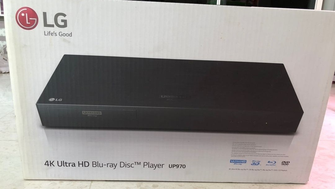 LG 4K Ultra HD Blu-ray Disc Player UP970, TV & Home Appliances, TV ...