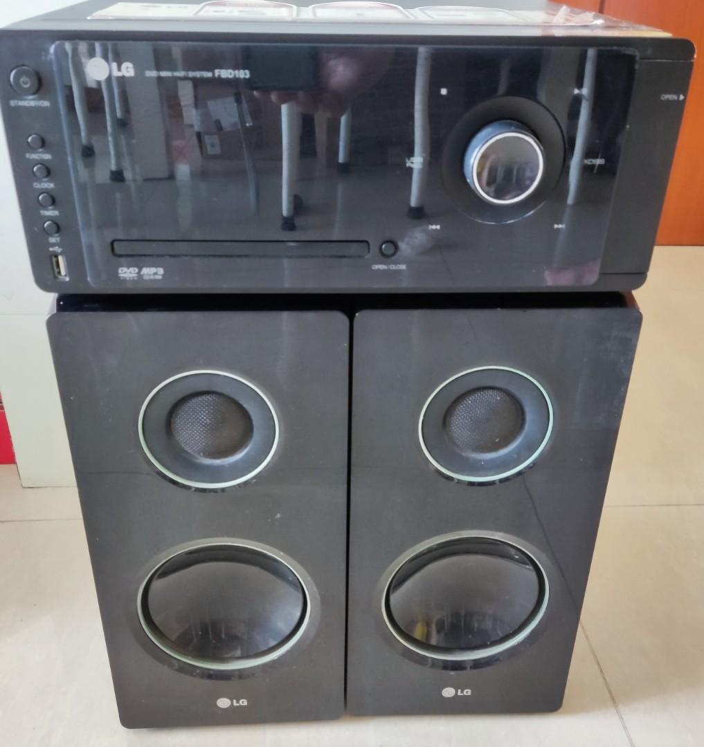 LG FBD103 home audio system Home audio micro system 100 W Black, Audio ...