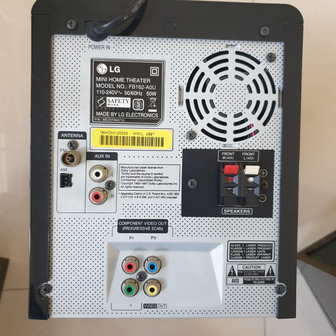 LG Mini Home Theater FB162-AOU, Audio, Other Audio Equipment on Carousell