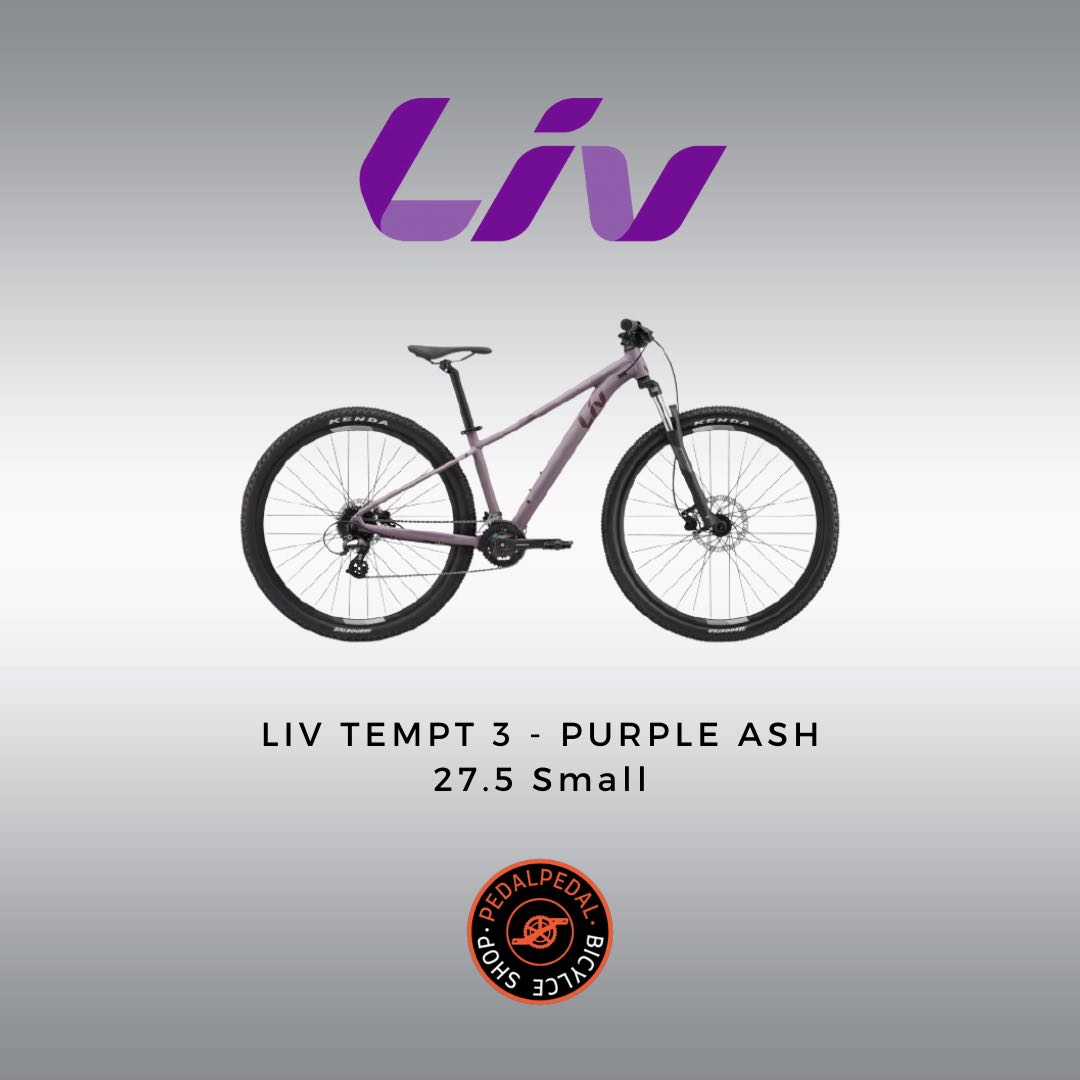 Liv Tempt 3 - Purple Ash (Small), Sports Equipment, Bicycles & Parts ...