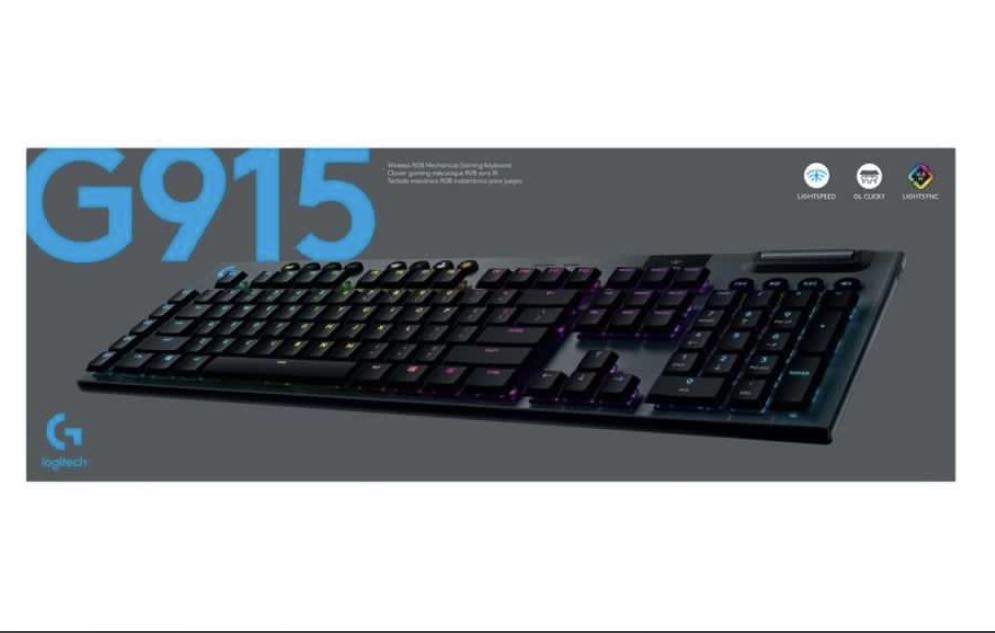Logitech G915, Computers & Tech, Parts & Accessories, Computer Keyboard ...
