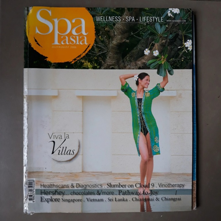 Majalah Spa Asia Agustus 2006, Buku & Alat Tulis, Majalah & Lainnya di Carousell
