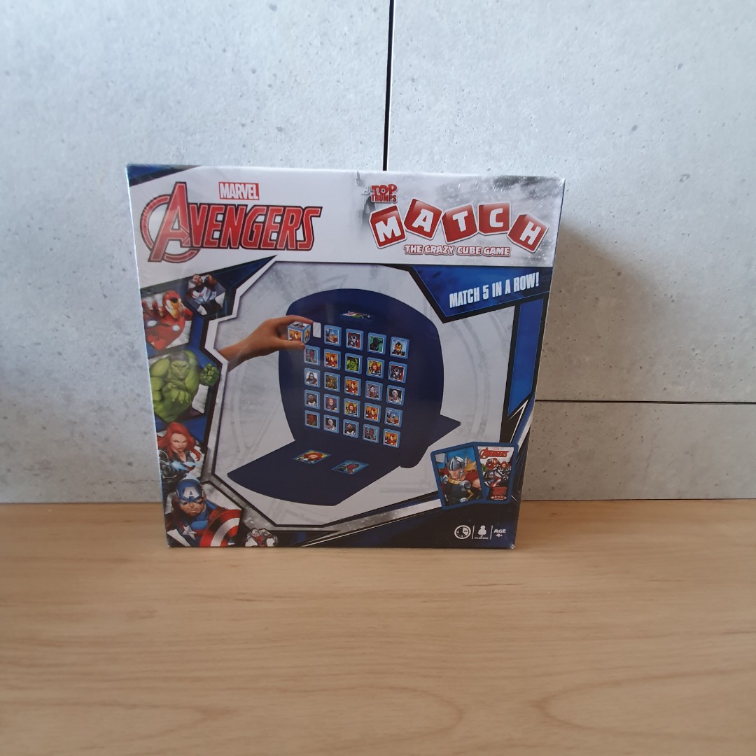 Marvel Avengers Match, Hobbies & Toys, Toys & Games on Carousell