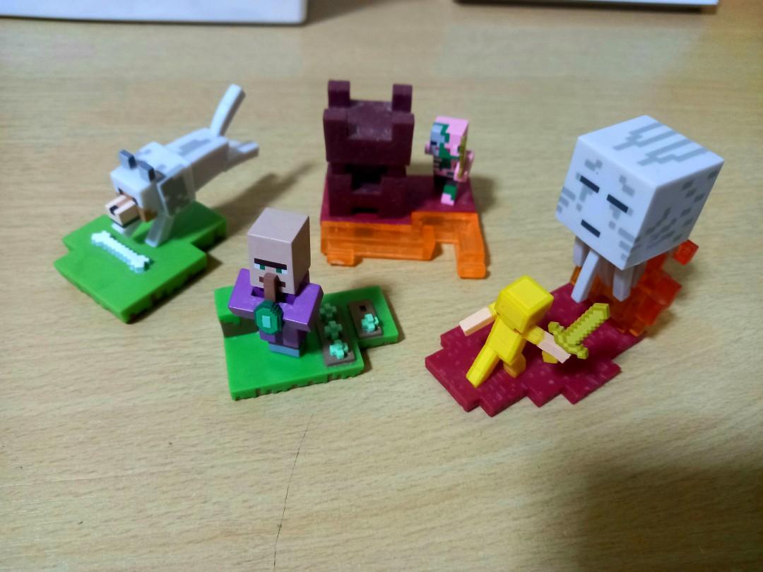 Minecraft mini puzzle dioramas, Hobbies & Toys, Toys & Games on Carousell