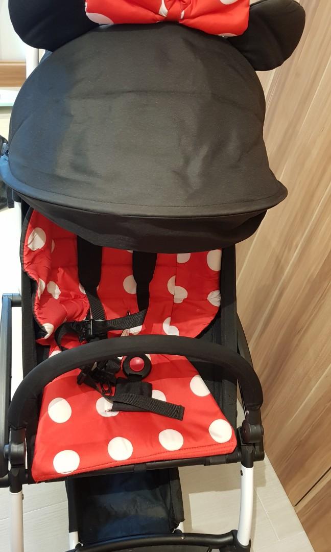 Minnie Mouse Stroller, Babies & Kids, Going Out, Strollers on Carousell