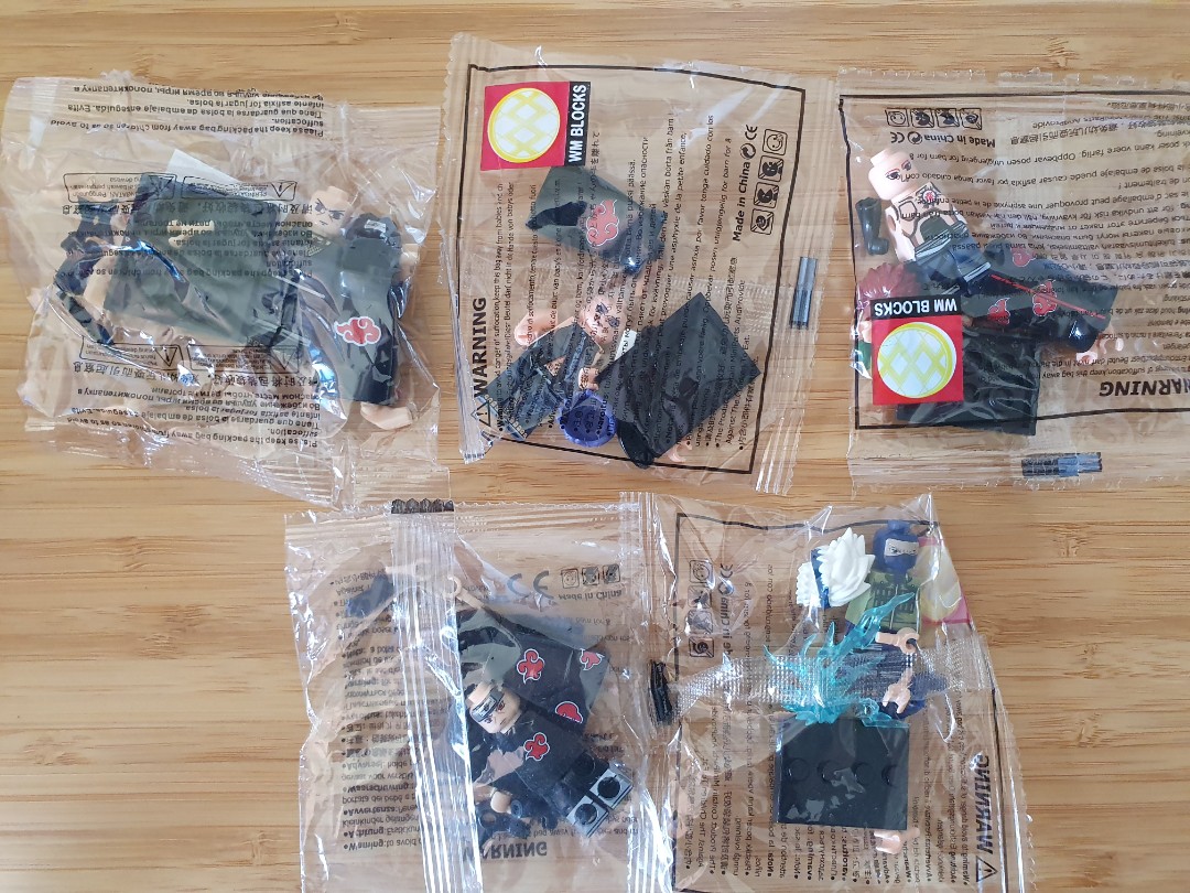 NARUTO LEGO KEYCHAIN STAND ANIME JPOP KPOP KONAN ITACHI SASUKE SASORI ...