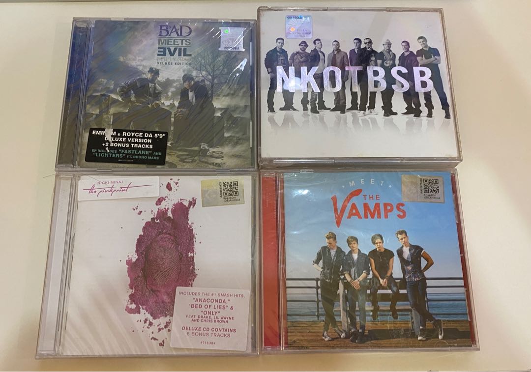 Nicki Minaj / The Vamps / Bad Meets Evil / NKOTBSB, Hobbies & Toys ...