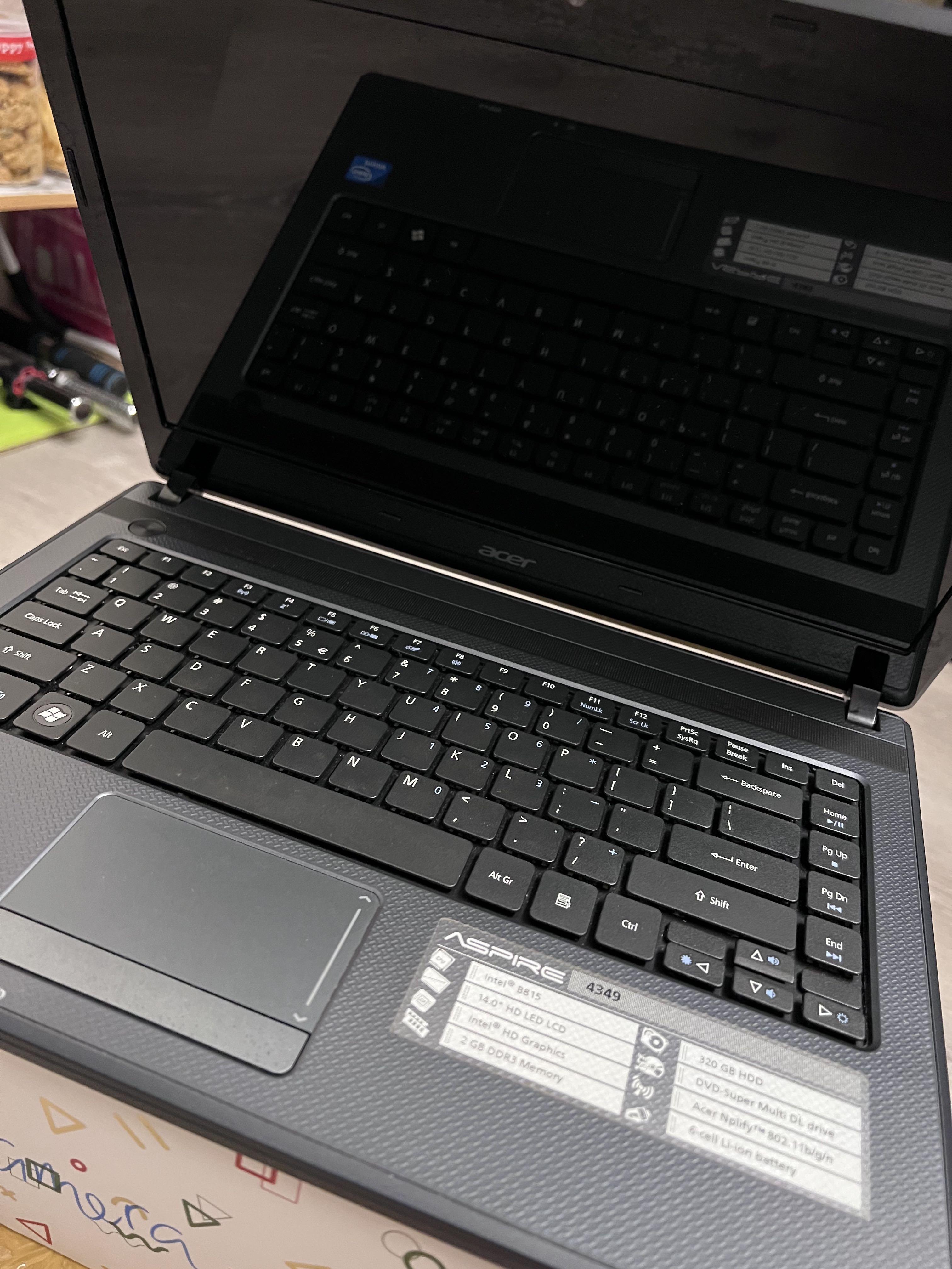 Old Acer Aspire 4349 | window 7, Computers & Tech, Laptops & Notebooks ...