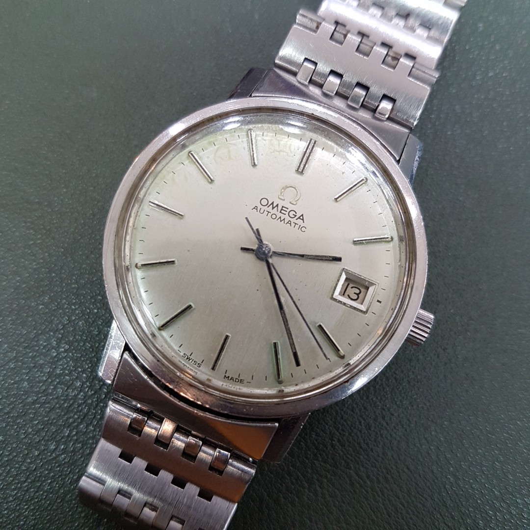 Omega Automatic Vintage Watch Steel, Luxury, Watches on Carousell
