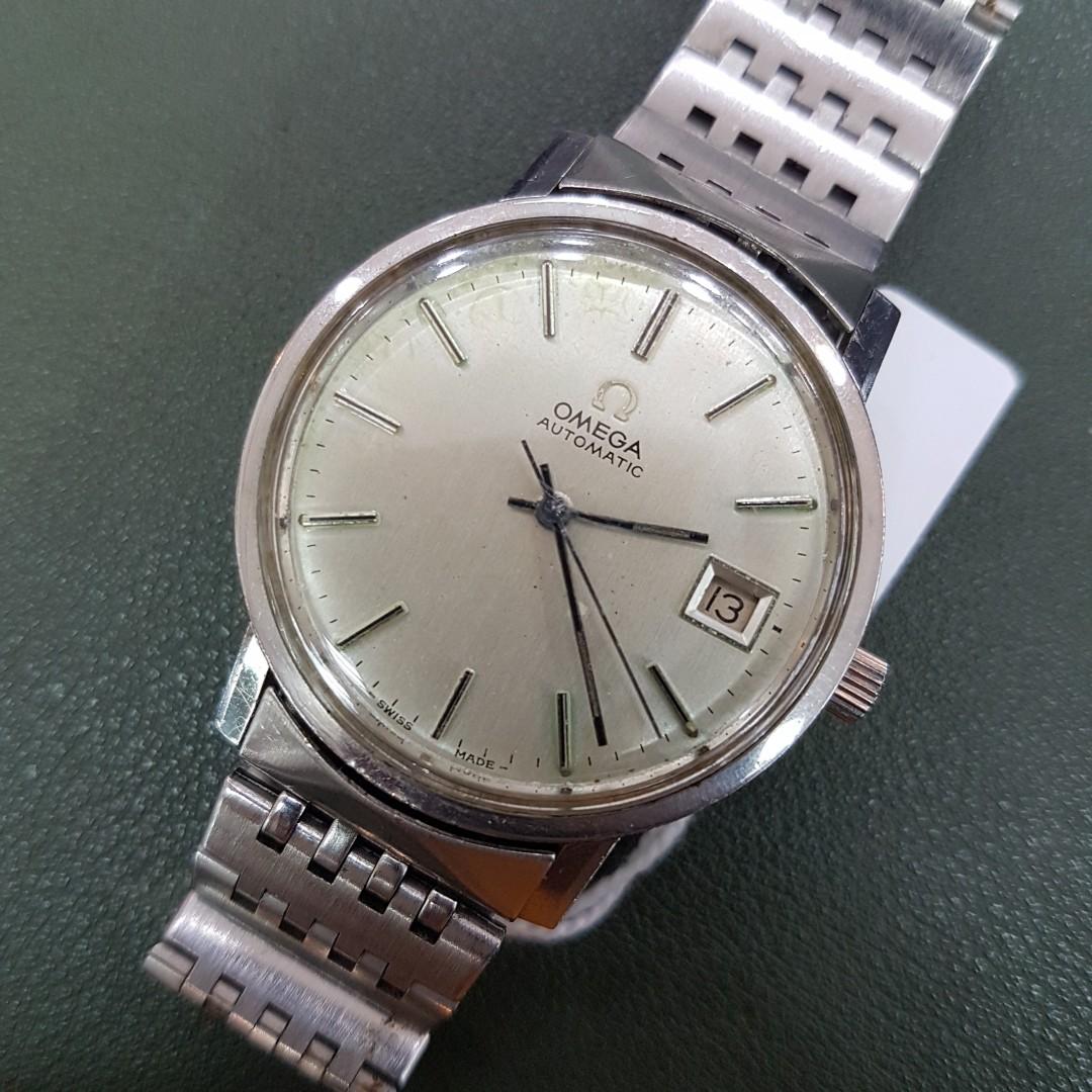 Omega Automatic Vintage Watch Steel, Luxury, Watches on Carousell
