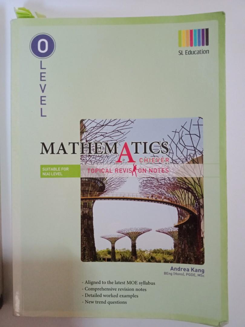 O/N Level Math Formula Booklet (Year 2021), Hobbies & Toys, Books ...
